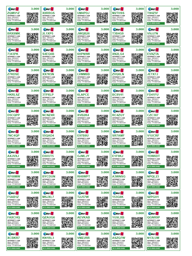PRINT VOUCHER 3k | PDF | Internet | Computer Networking