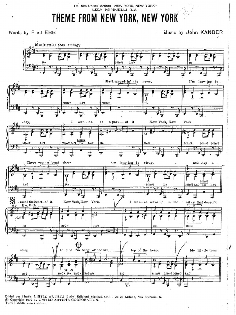 23 - New York - Vocal | PDF