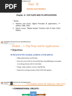 D-Flip-flop Using MUX: Digital Electronics | PDF | Computers