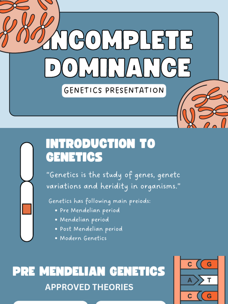 Overview of Genetics and Dominance | PDF