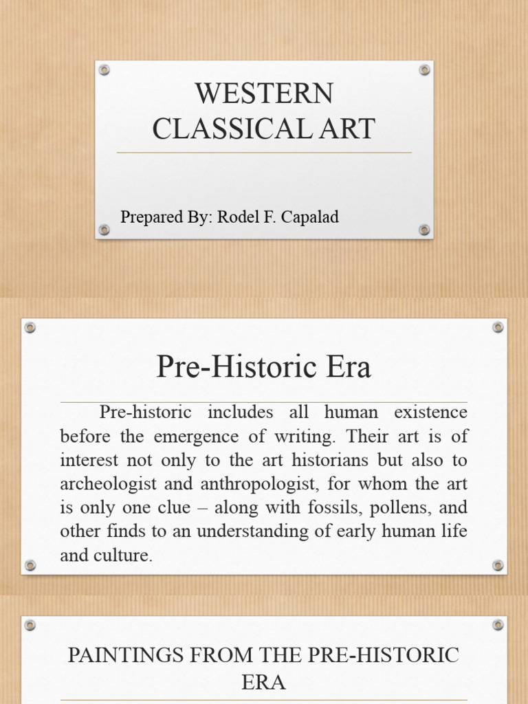 WESTERN CLASSICAL ART Mapeh 9 Q 4 Arts | PDF | Paintings | Mosaic