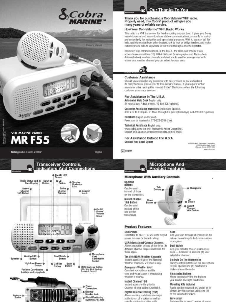 MRF55 English | PDF | Radio | Telecommunications