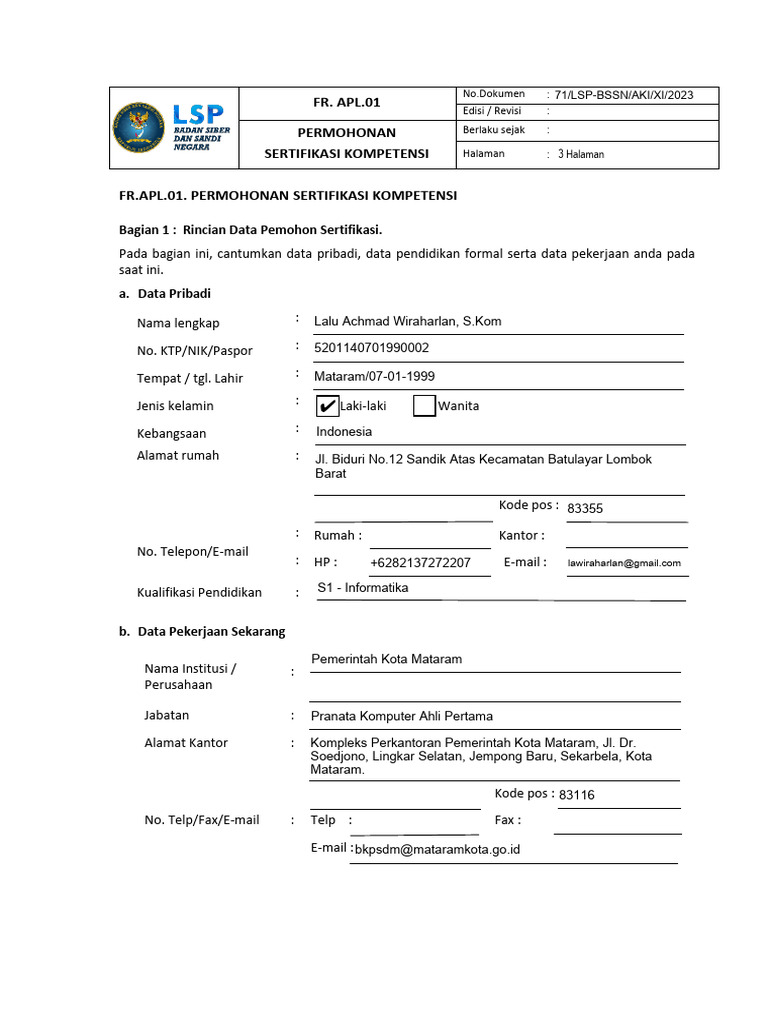 Aaki Fr Apl 01 Permohonan Asesmen 2 Signed Pdf