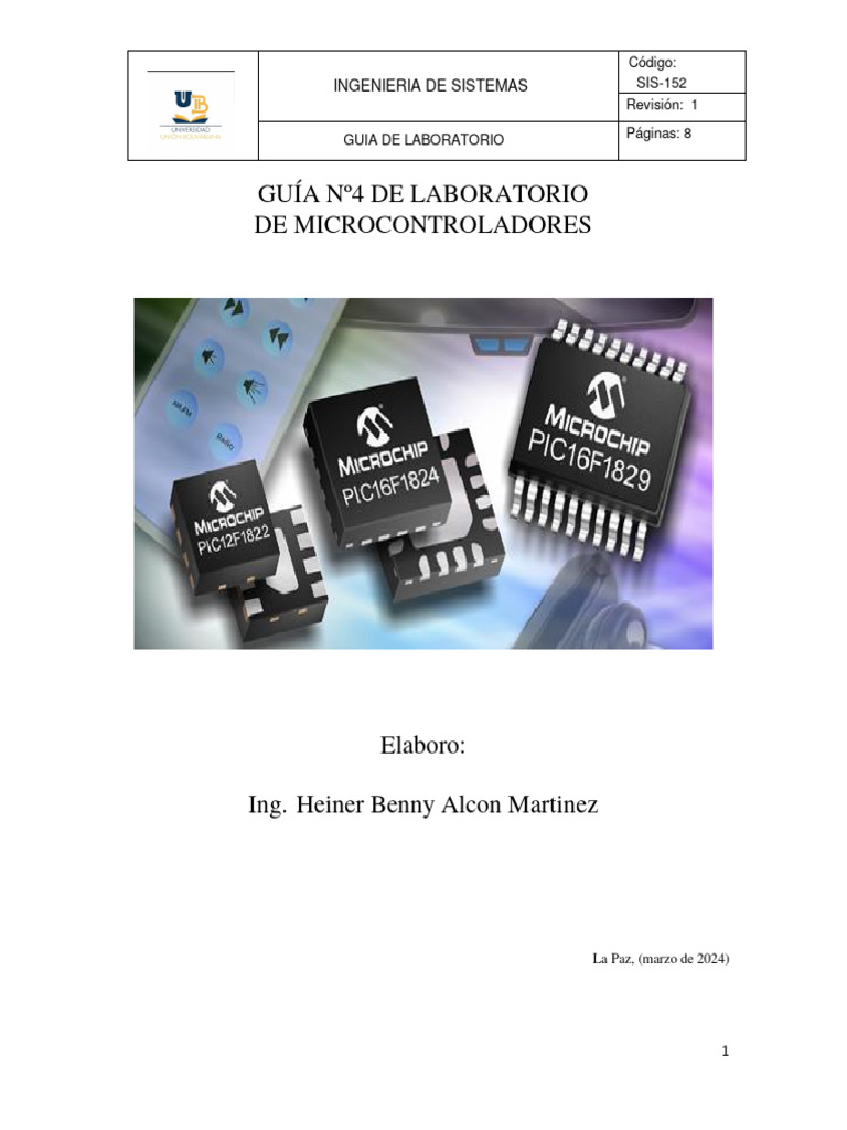 Gría Nº4 de Microcontroladores | PDF
