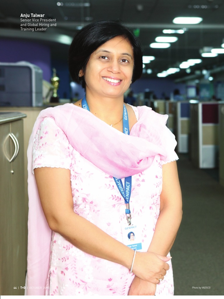 Anju Talwar: Senior Vice President and Global Hiring and Training ...