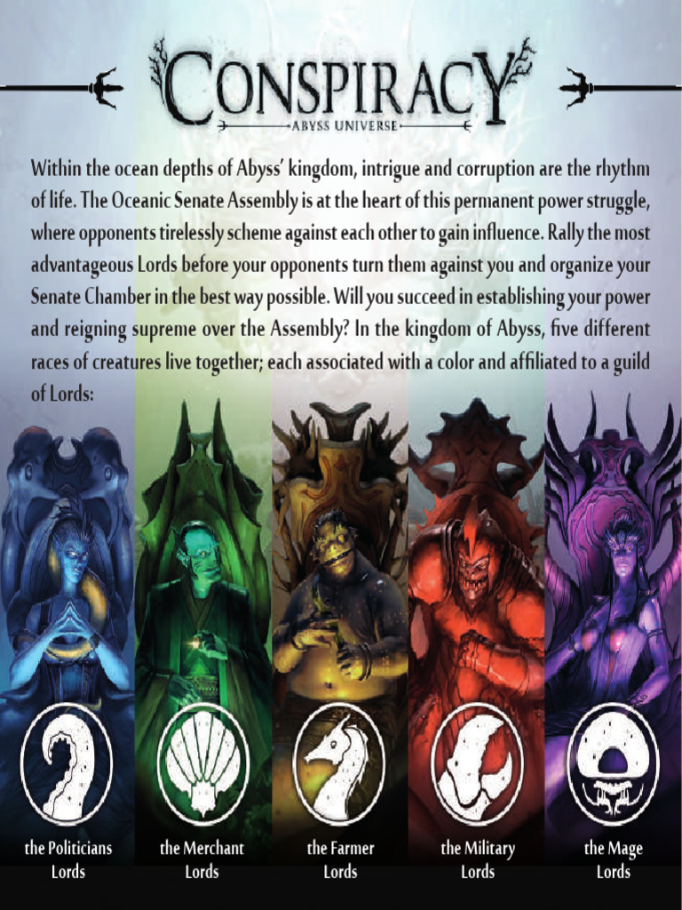 Abyss Universe - Rules | Download Free PDF | Gaming Devices | Playing Cards