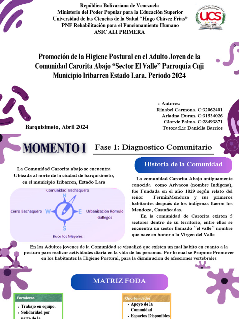 Presentación Higiene Postural | PDF | Dolor lumbar