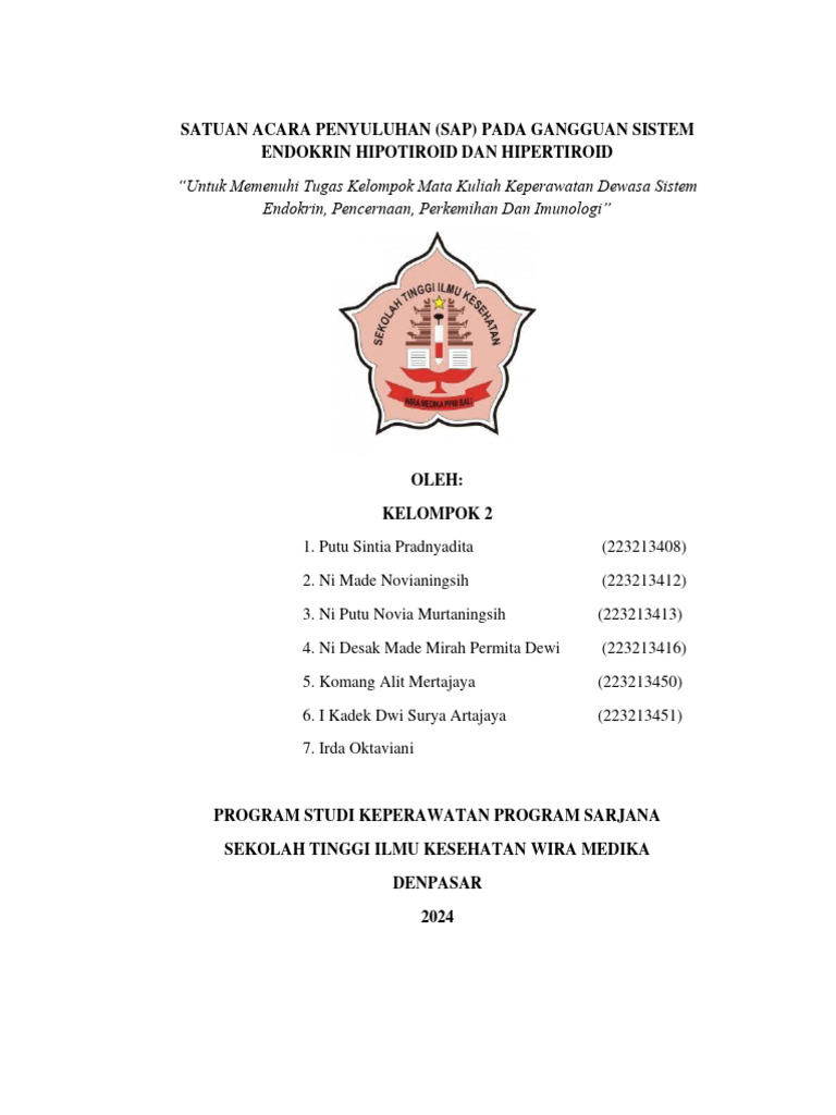 Edukasi Hipertiroid untuk Keluarga Bayi | PDF