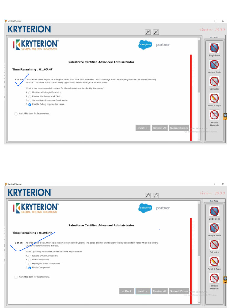 Advance Admin Set | PDF