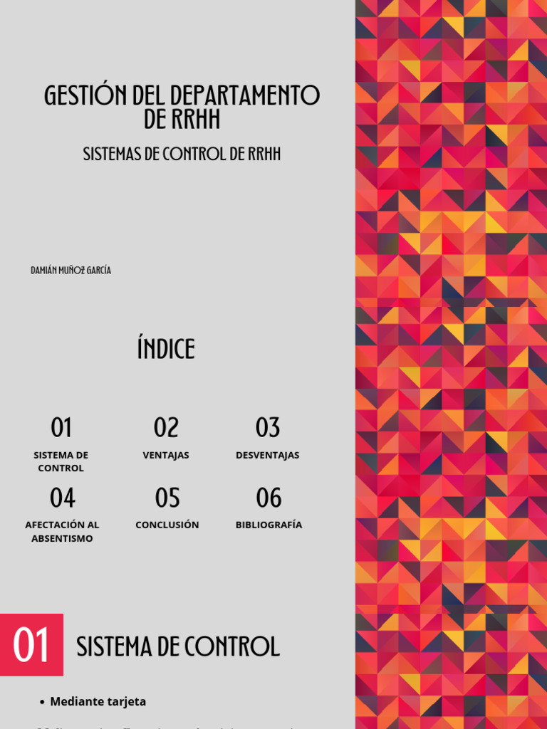 Sistemas de Control de RRHH | PDF | Toma de decisiones | Informática