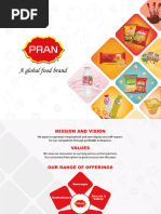 List of Pran Food Products | PDF