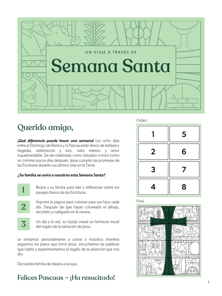 Semana Santa | PDF | Pascua de Resurrección | Jesús