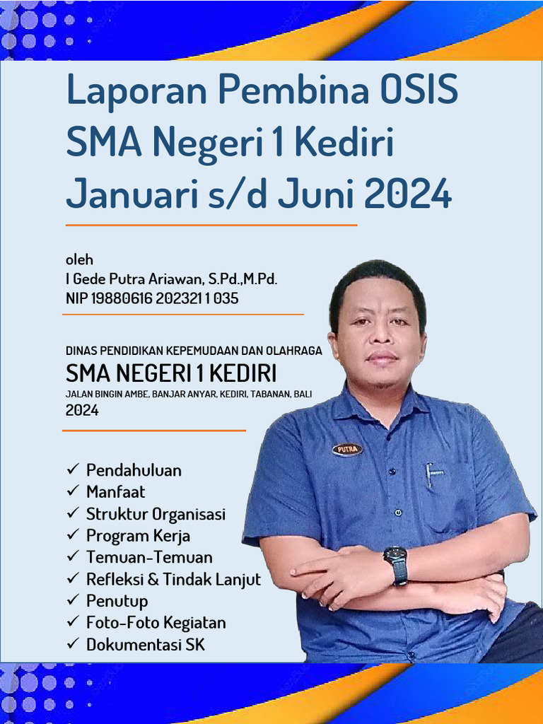1 Laporan Pembina OSIS PMM 2024 | PDF