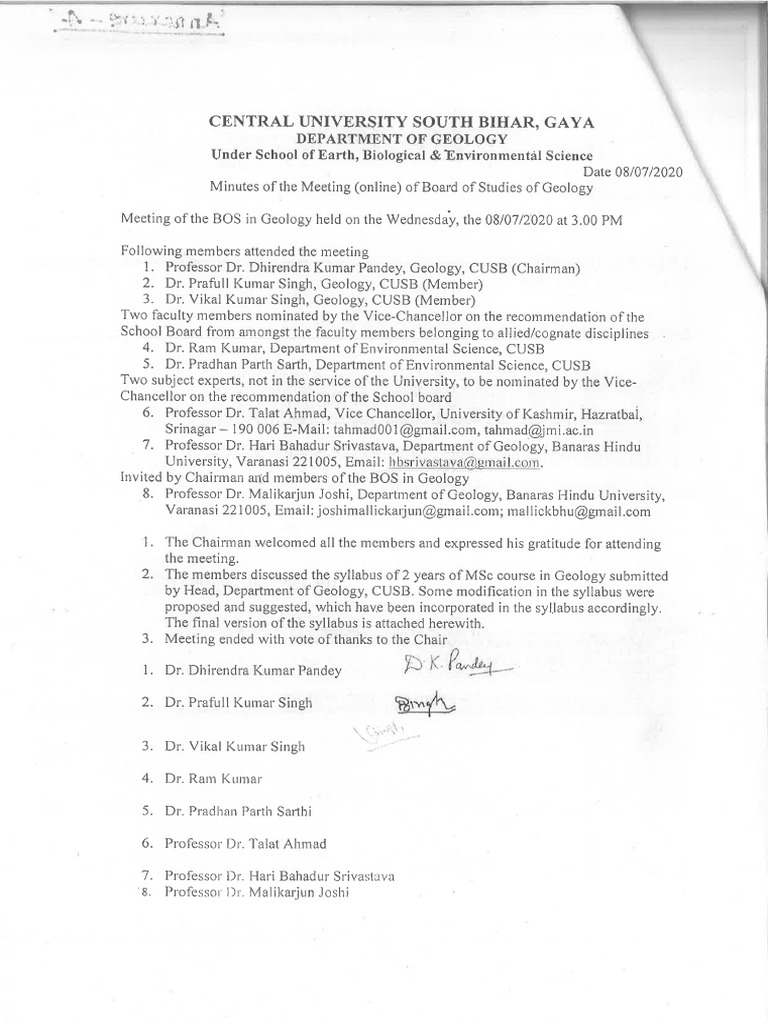 Earth Science Emerging Scope and Need | PDF