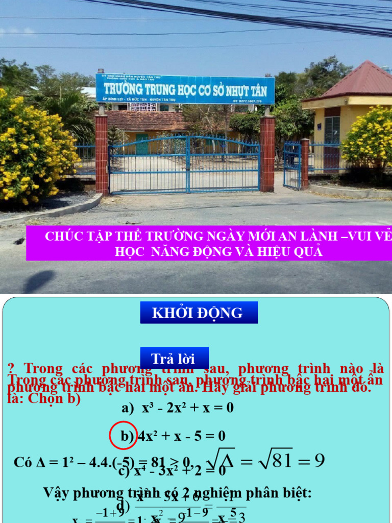 Chuong IV 7 Phuong Trinh Quy Ve Phuong Trinh Bac Hai | PDF