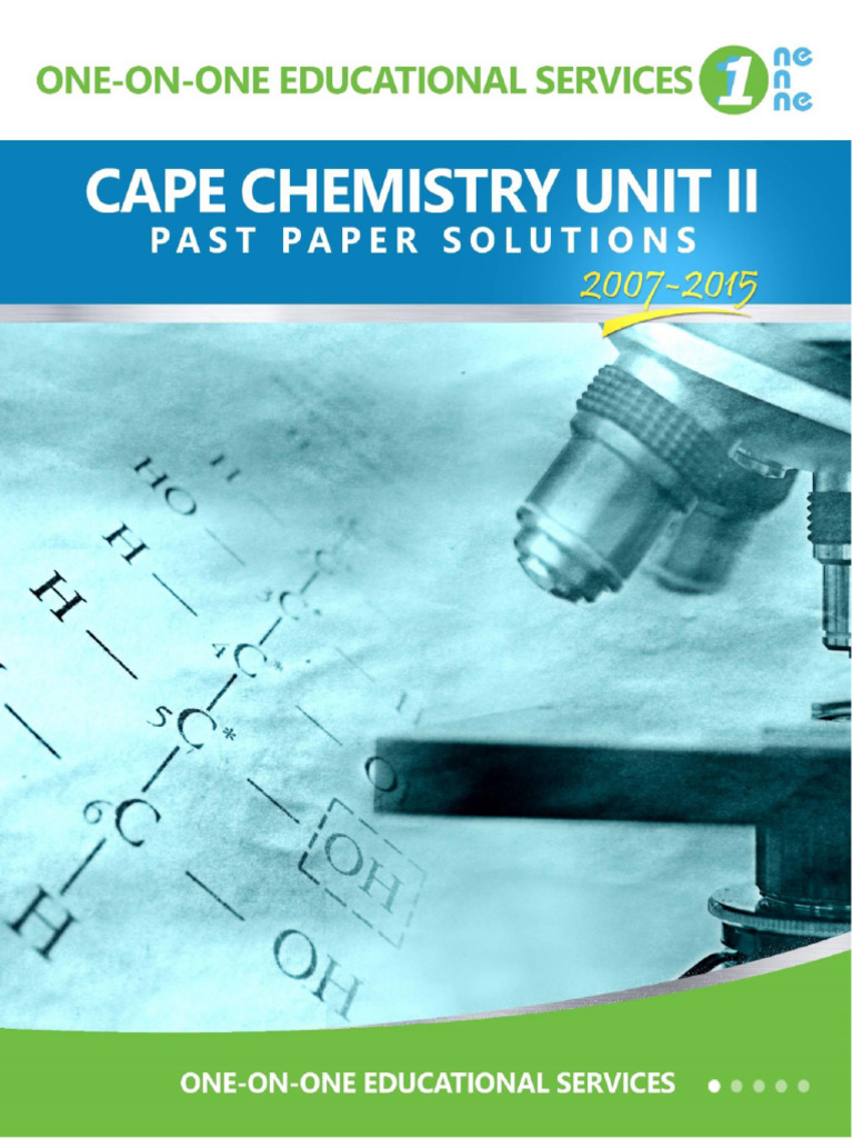Chemistry Unit 2 Paper 2 (Solutions) 2007-2015 | PDF