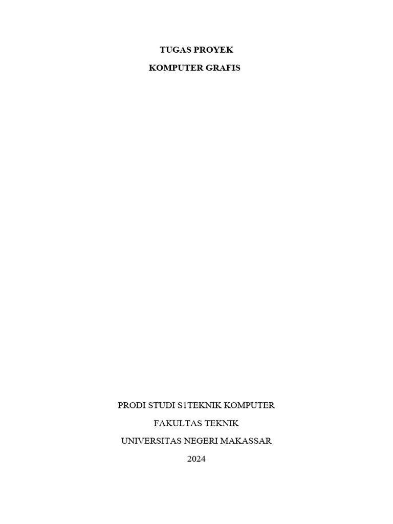 Tugas Proyek Komputer Grafis | PDF | Shader | Pointer (Computer Programming)