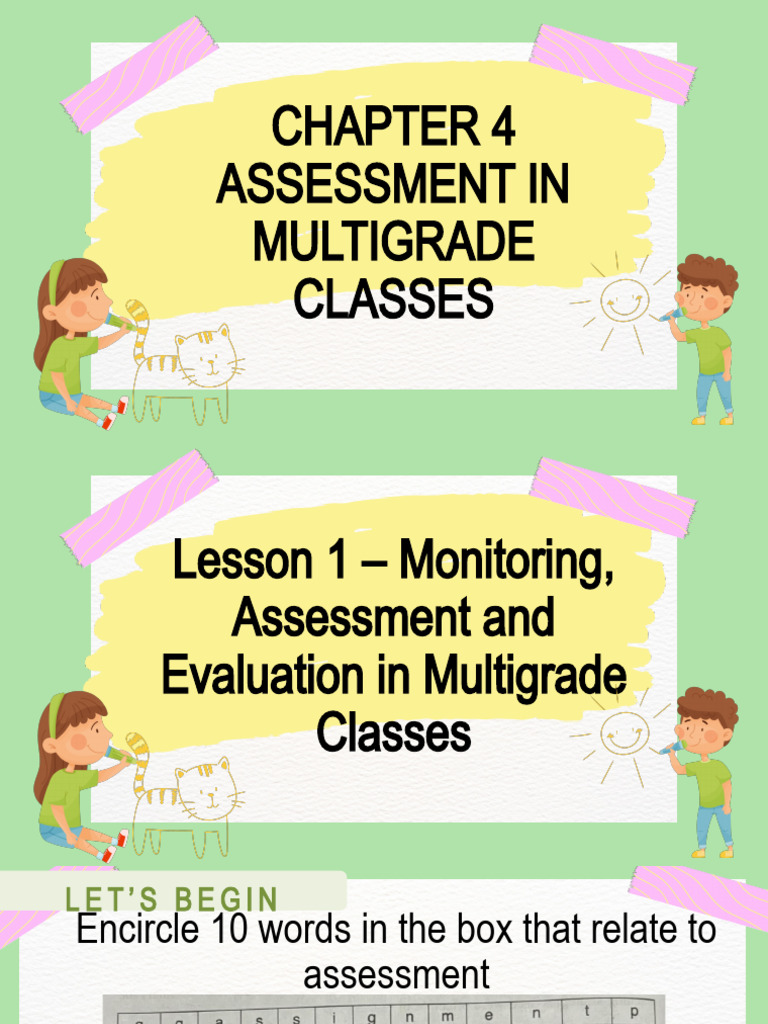 Lesson 1 2 3 | PDF | Educational Assessment | Differentiated Instruction
