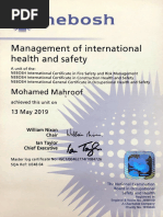 Safety Appreciation Certificate | PDF