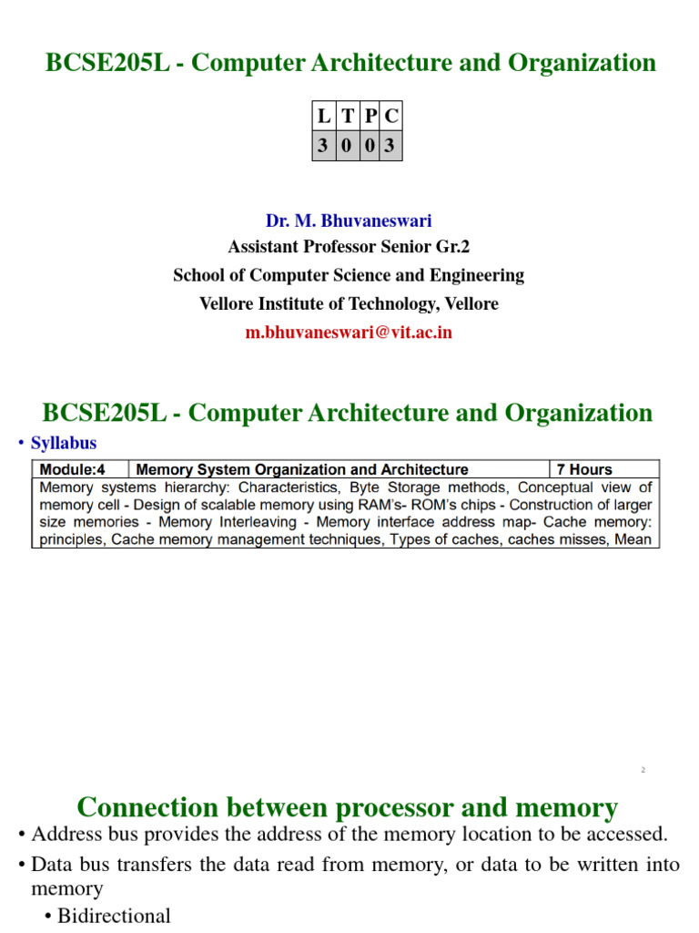 Computer Architecture Basics | PDF | Computer Memory | Central Processing Unit