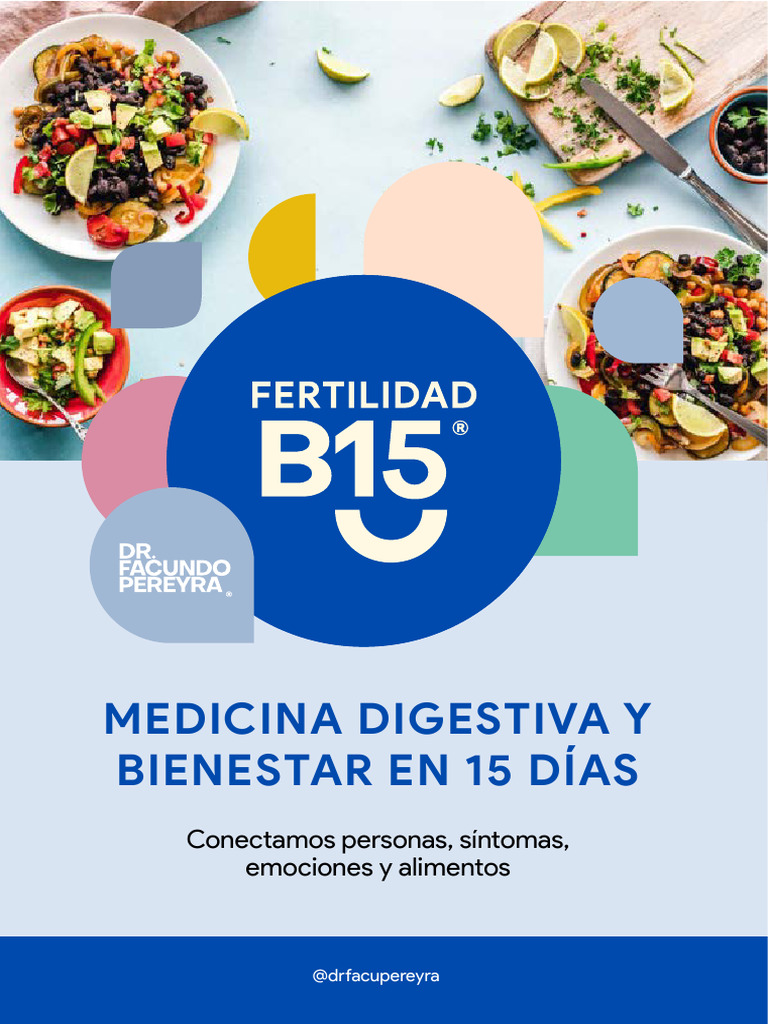 Programa B15-Fertilidad | PDF | Alimentos | Almuerzo
