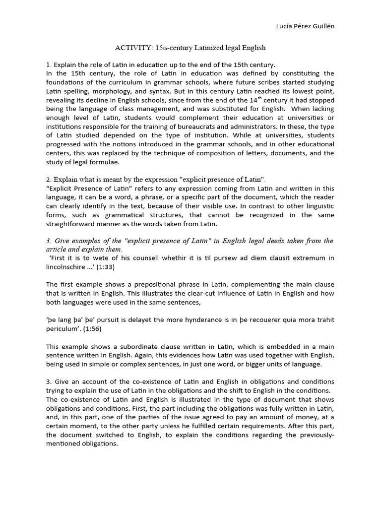 Kjflejflewlfe | PDF | English Language | Latin