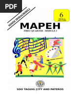 HEALTH 6 Q3-Module-1 Final | PDF