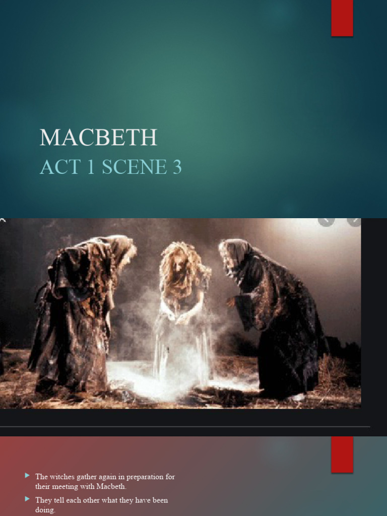 Macbeth Act 1 Scene 3 | Download Free PDF | Macbeth | Shakespearean ...