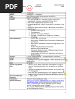 Lesson Plan Grade 7 SS Geography T4 W1 | PDF | Water | Plants