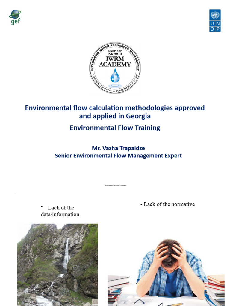 11 - EFlow Training - Session 12 - Environmental Flow Calculation ...