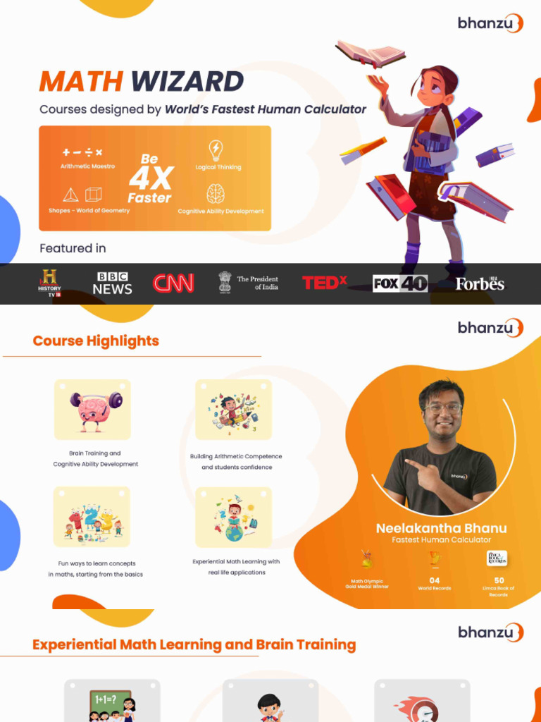 Bhanzu - Mathematics Course 2023 | PDF