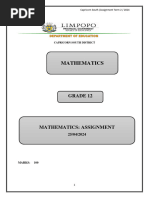 EGD GR 12 Mechanical Assemblies Content Notes | PDF | Screw | Equipment