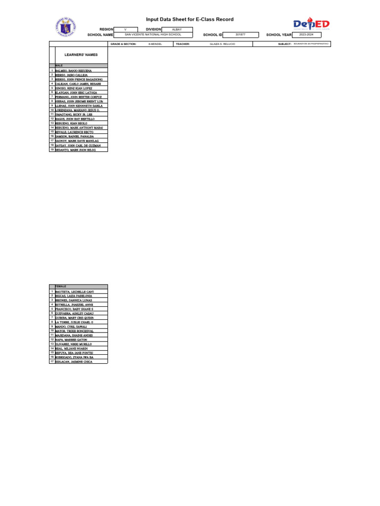GRADE 8 Mendel ESP 1 1 | PDF