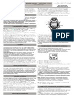 Manual Completo do Relógio X-WATCH | PDF | Tempo | Magnetismo