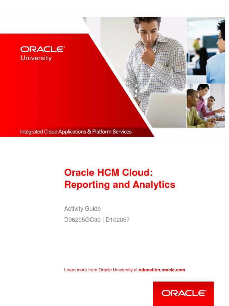 D102057-Oracle HCM Cloud Reporting and Analytics - Ag | PDF | Menu ...