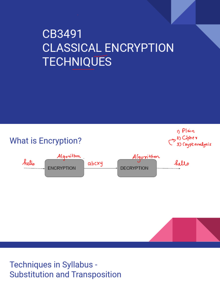Unit 1 Part 2 | PDF | Cipher | Cryptanalysis