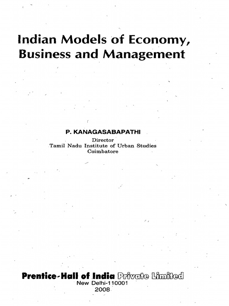 Indian Economic Models Overview | PDF | Economy Of India | Economies