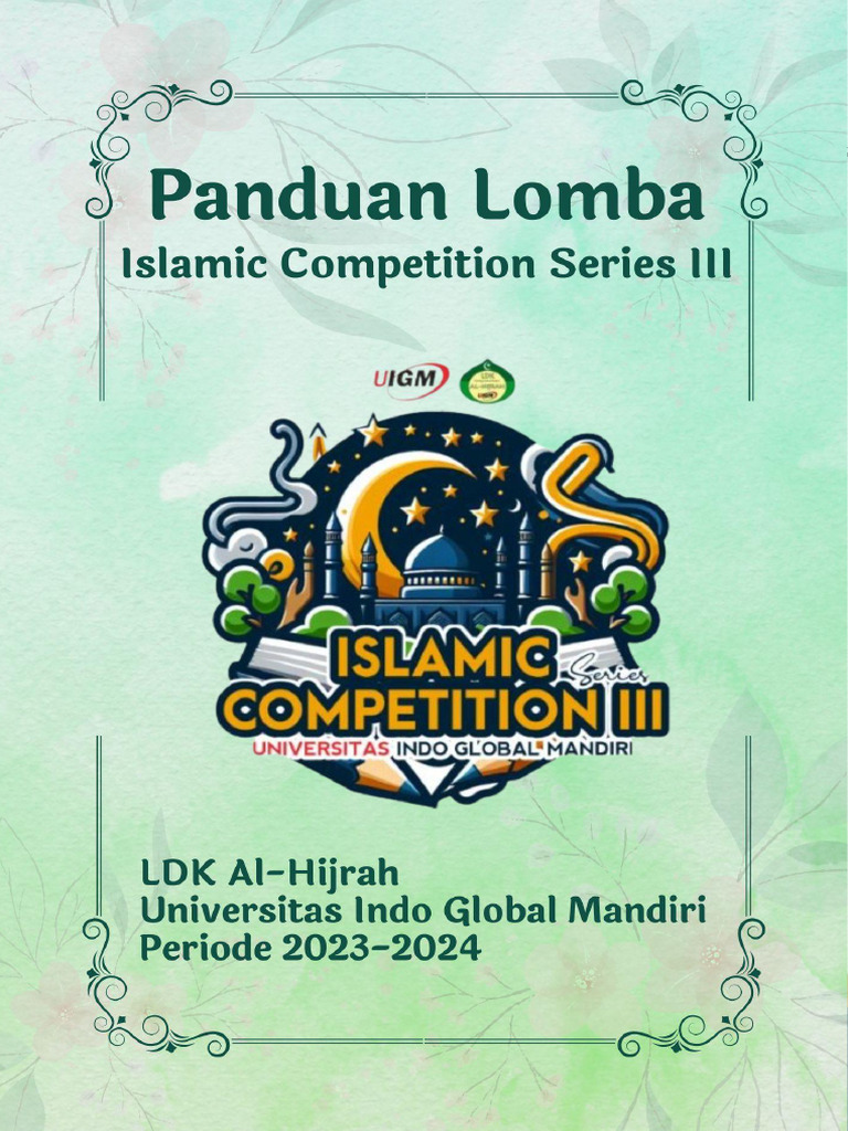 Lomba Islami Series III di UIGM Palembang | PDF