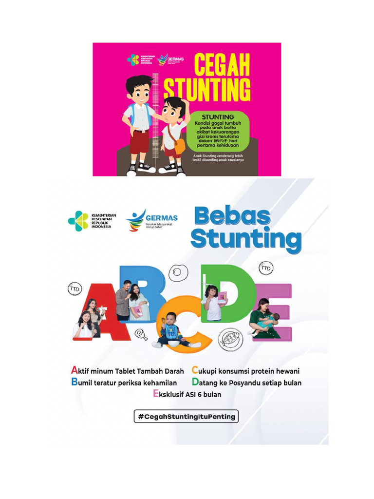 Leaflet Stunting | PDF