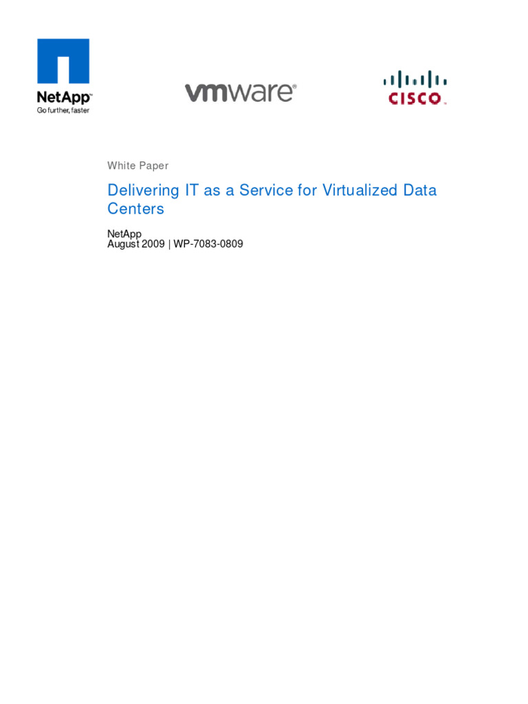 Secure - Multi Tenancy - Overview VMware Cisco NetApp | PDF | Cloud Computing | Computer Network