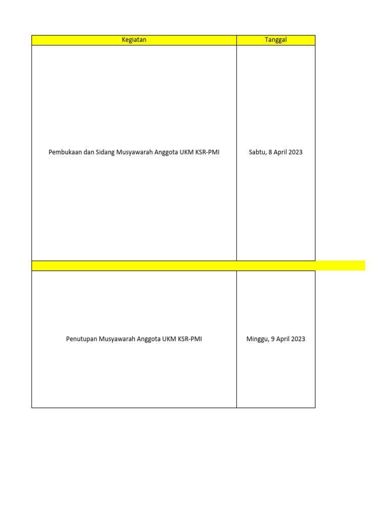 Rundown WATA 2023 | PDF