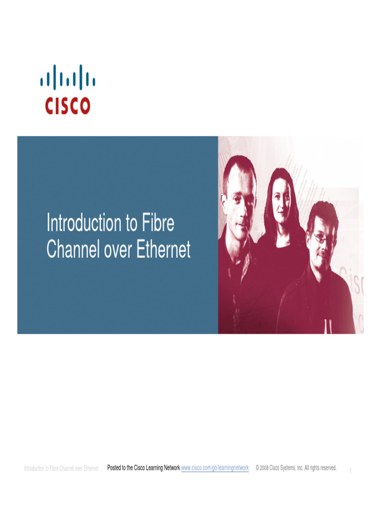 Cisco Intro To FCoE 22dec08 (1 | PDF | Network Switch | Internet Protocols
