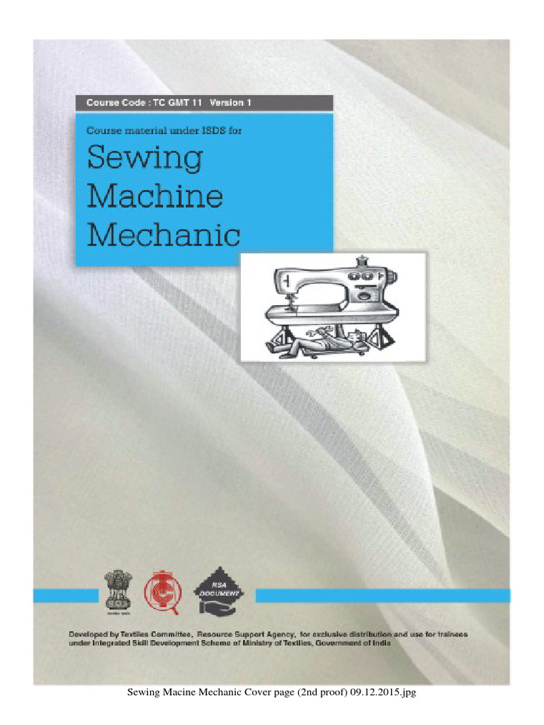 Sewing Machine Mechanic | PDF | Belt (Mechanical) | Sewing Machine