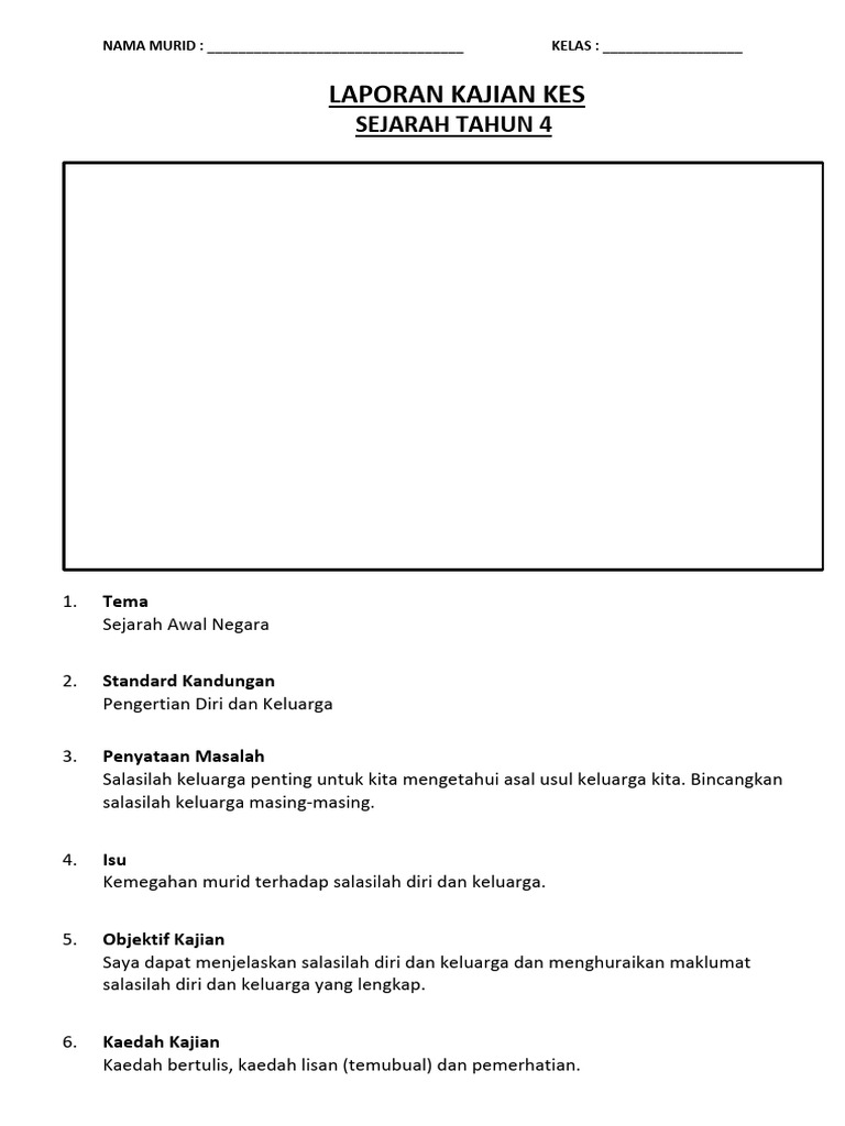 Kajian Salasilah Keluarga Sejarah | PDF