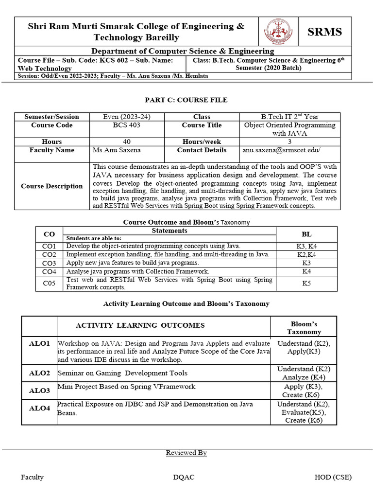 Bcs 403 Pdf Class Computer Programming Java Programming Language