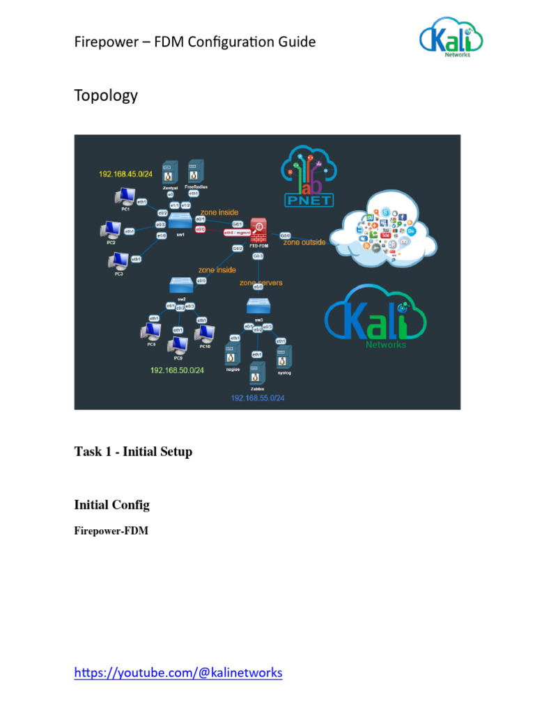 Firepower - FDM Configuration Guide | PDF | Radius | Ip Address