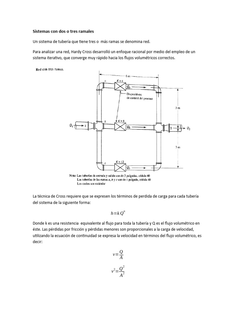 12.4 Sistemas Con Tres o Mas Ramales | PDF | Ingeniería mecánica