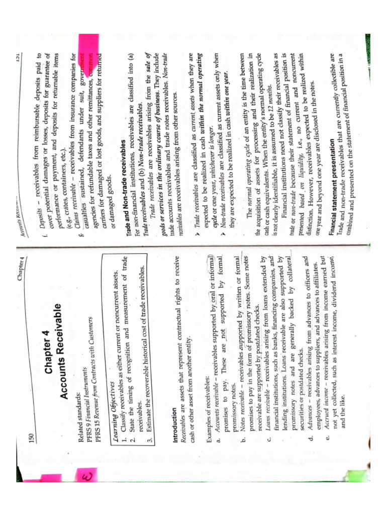 Chapter 4 Accounts Receivable | PDF