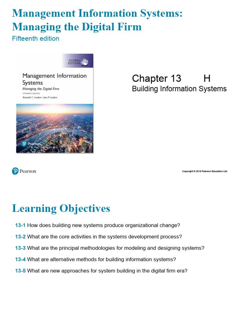 Laudon Mis15 PPT Ch13 | PDF | Business Process Management | Business ...