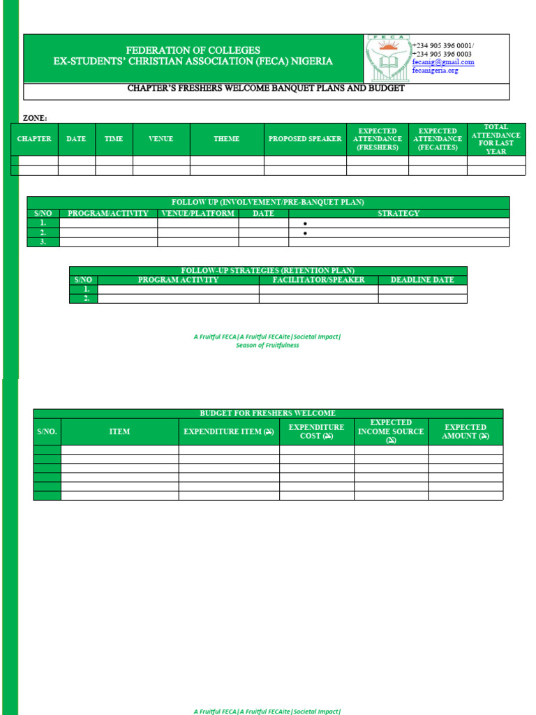 FWB Template | Download Free PDF | Government Finances